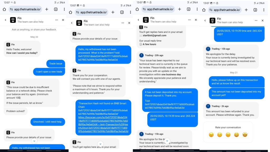 تجربه من از ترید در صرافی the true trade | درایوتک